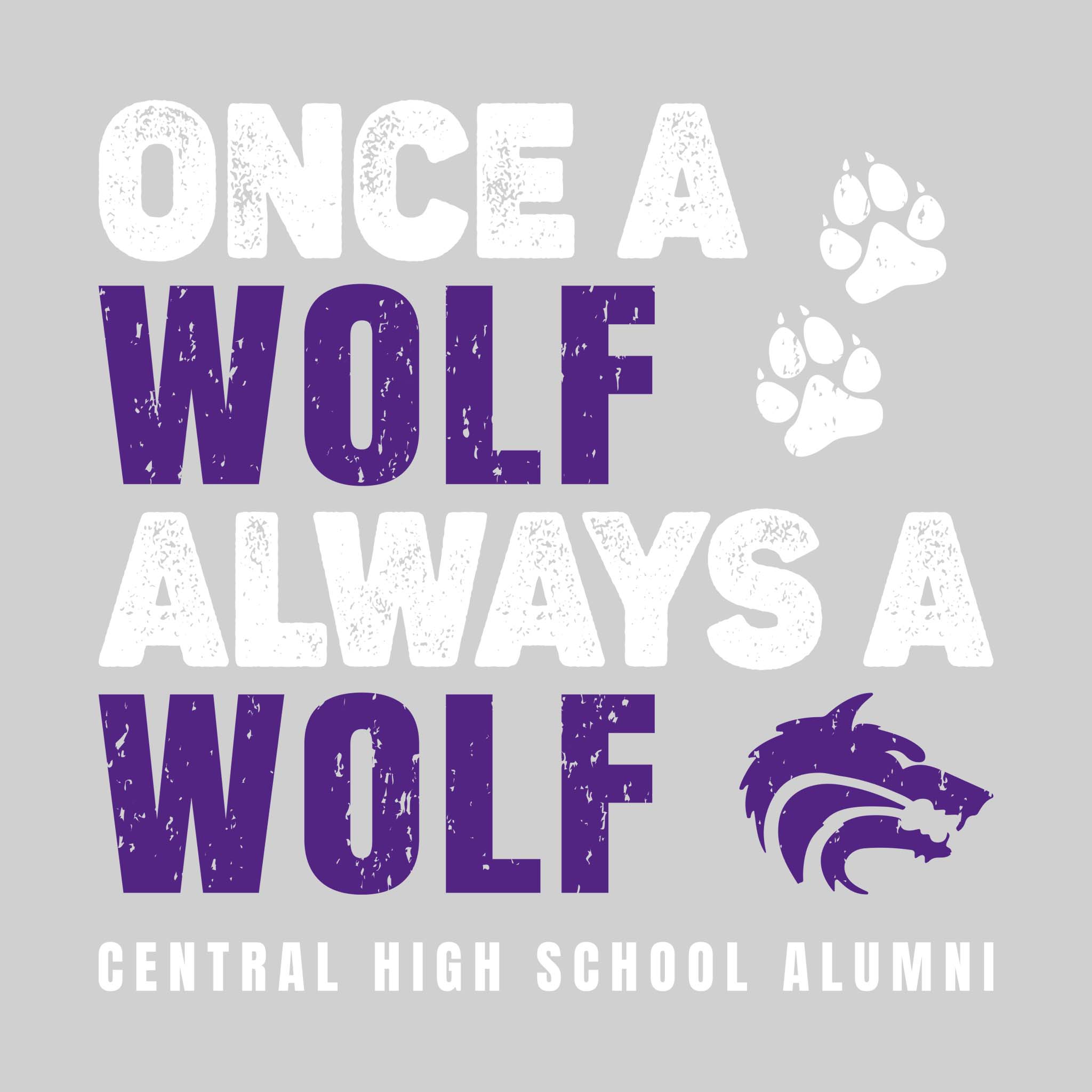 Central Wolves - Alumni - Once a Wolf Always a Wolf – Oddly Creative Design