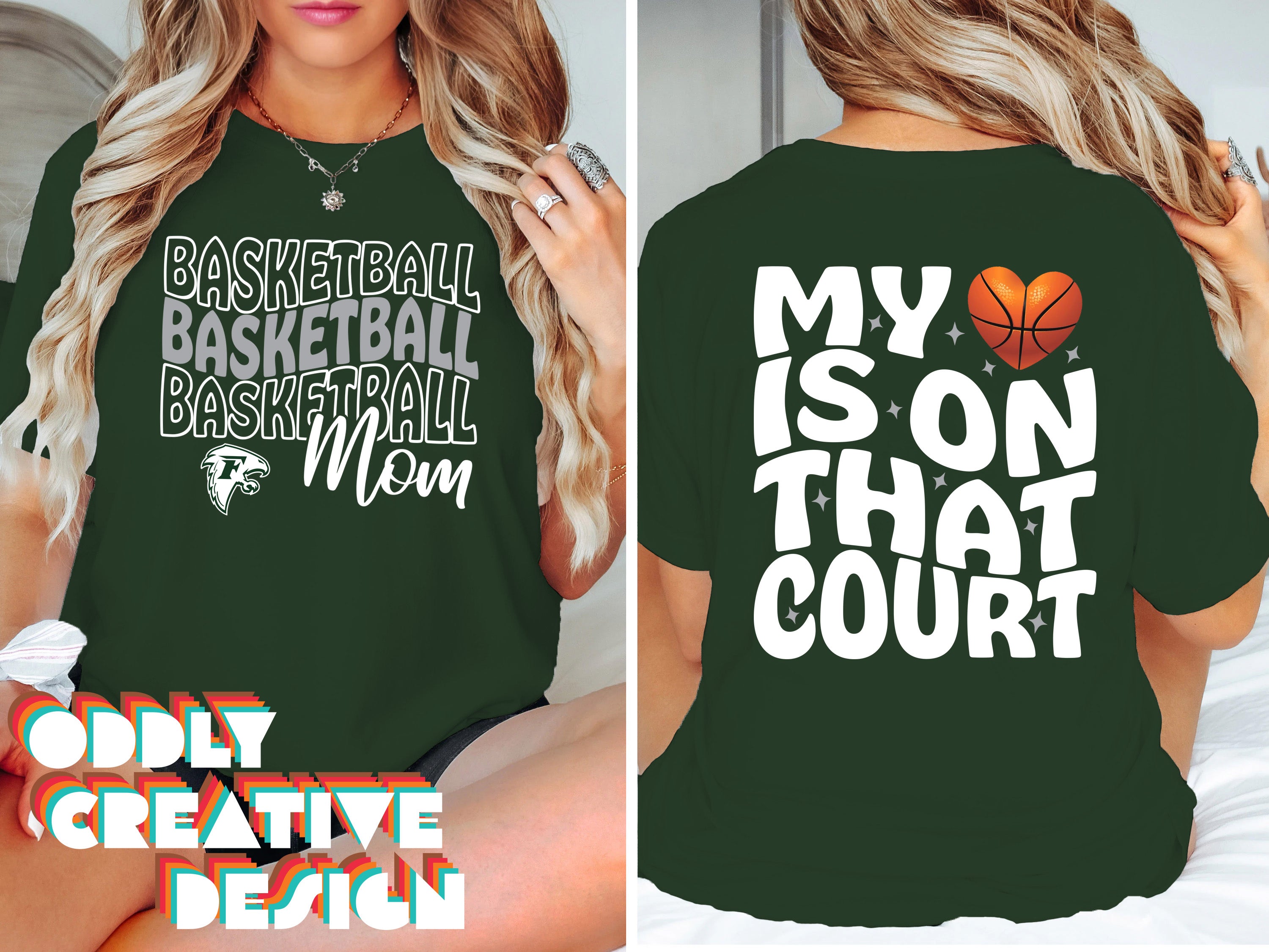Freeland Falcons - Basketball - Basketball Mom - My Heart is on That C ...