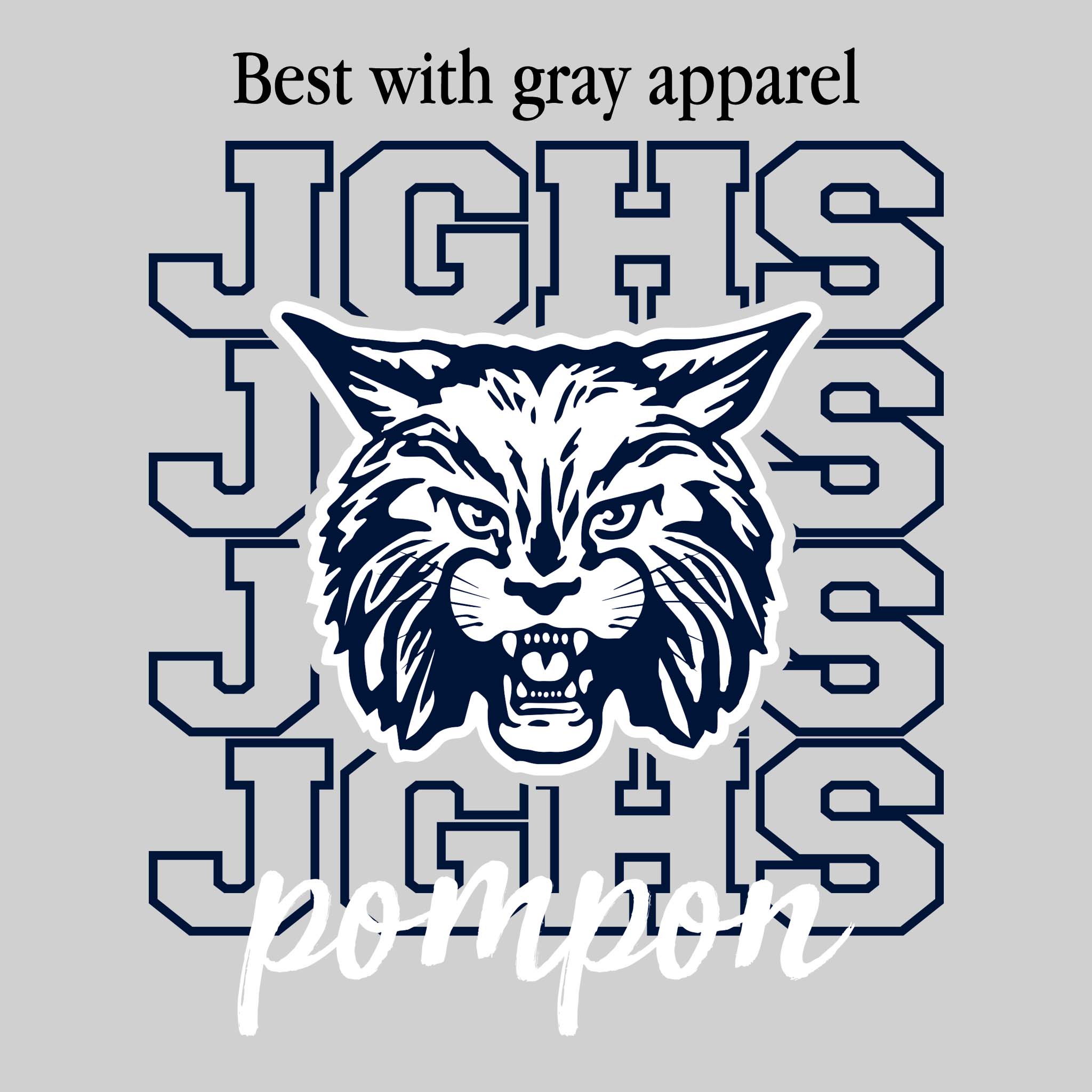 John Glenn Bobcats - Poms - JGHS Repeated with Mascot – Oddly Creative ...