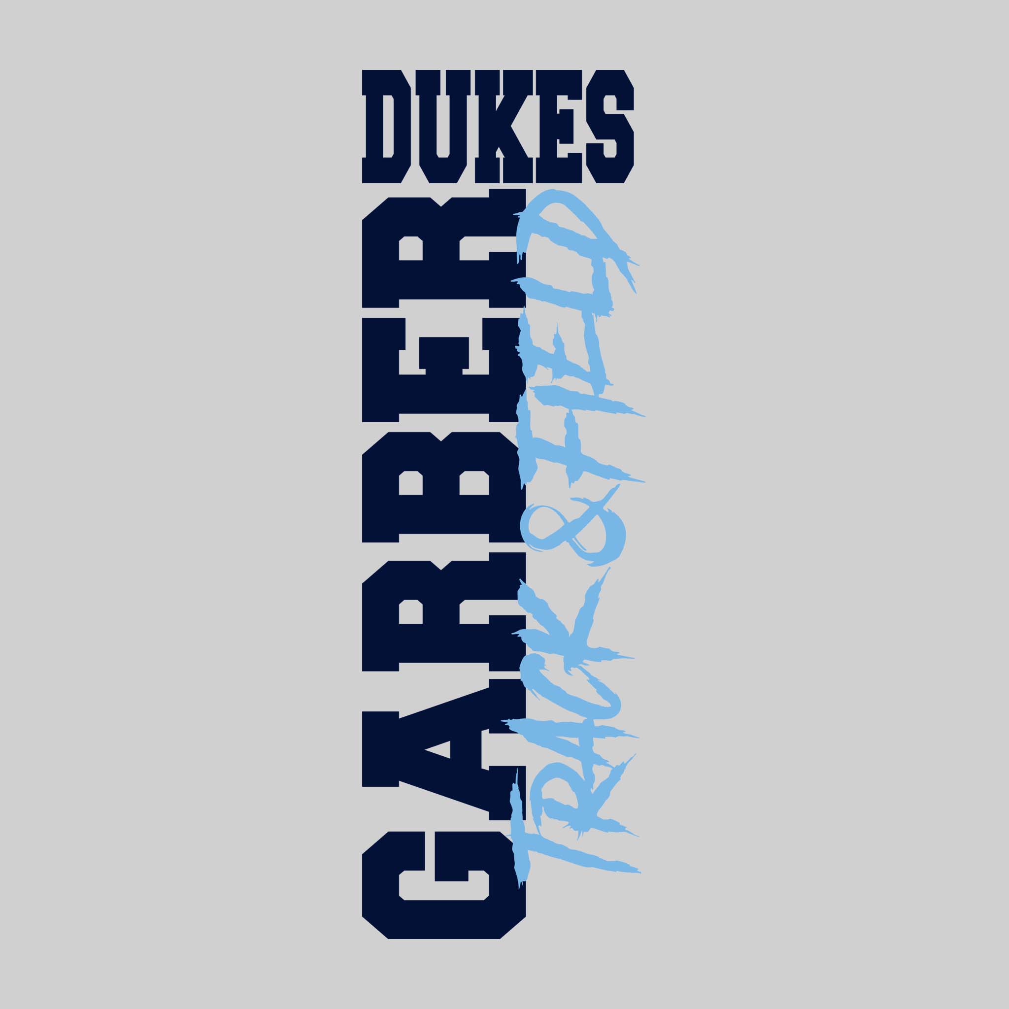 Garber Dukes - Track & Field - Vertical – Oddly Creative Design